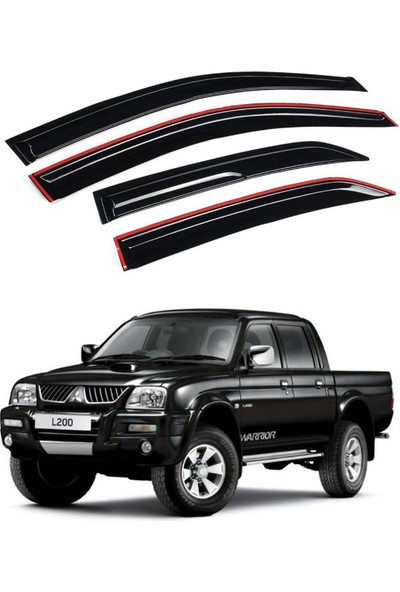 İtibar Mıtsubıshı L200 2001-2006 Mugen Tip Cam Rüzgarlığı İtibar Mıtsubıshı L200 2001-2006 Mugen Tip Cam Rüzgarlığı