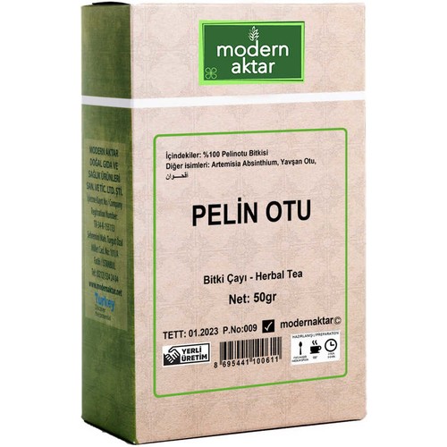 Modern Aktar Pelin Otu Artemisia Absinthium 40 gr Fiyatı