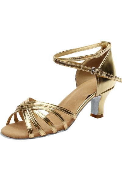 Nanstore Kadın Rumba Vals Modern Dans Ayakkabısı (Yurt Dışından)