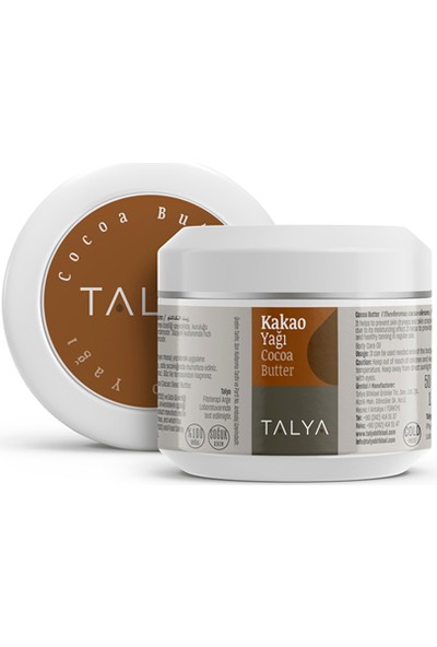 Talya Katı Kakao Yağı 50ML Talya Katı Kakao Yağı 50ML