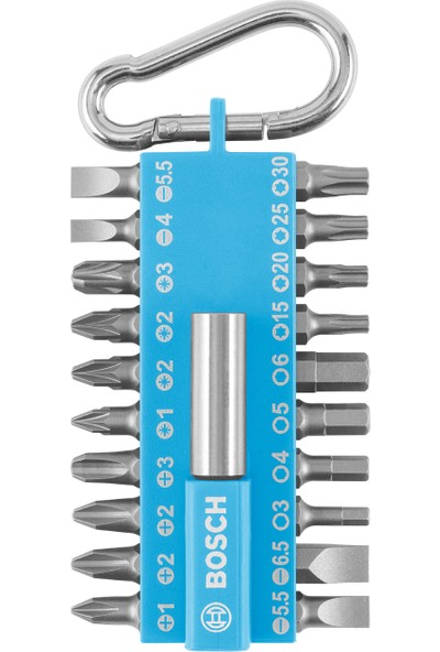 Bosch Dıy-P 21 Parça Vidalama Seti (Mavi) Bosch Dıy-P 21 Parça Vidalama Seti (Mavi)