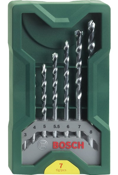 Bosch X-Line 7 Parça Taş/duvar Matkap Ucu Seti Bosch X-Line 7 Parça Taş/duvar Matkap Ucu Seti