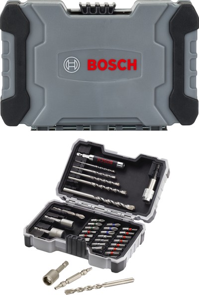 Bosch Profesyonel Beton Delme & Vidalama Seti 35'li Bosch Profesyonel Beton Delme & Vidalama Seti 35'li