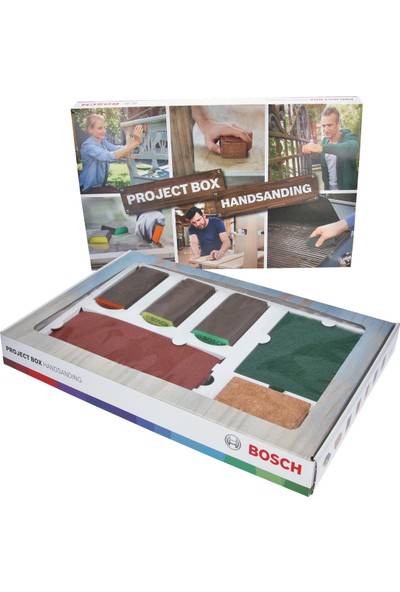 Bosch Elle Zımparalama Proje Seti Bosch Elle Zımparalama Proje Seti