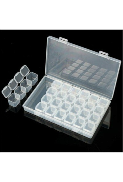 Yiğit Aksesuar Miyuki/takı/boncuk Kutusu 28LI