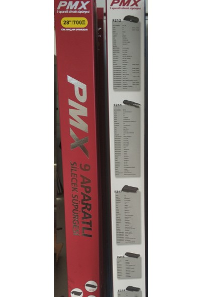 Pmx Muz Oto Cam Sileceği - 9 Aparatlı Pmx Muz Oto Cam Sileceği - 9 Aparatlı