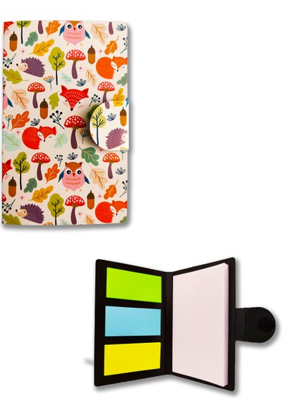 Notyaz Doğa Mini Cep Yapışkanlı Notebook