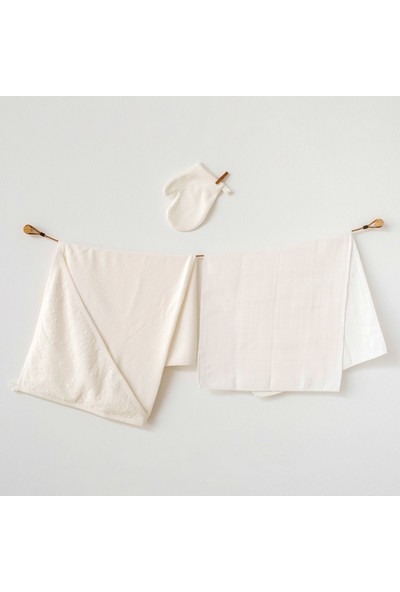 Andywawa 3'lü Bebek Havlu Takımı AC21184R