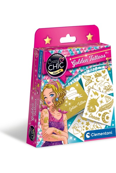 Crazy Chic - En-Joy Dövmeler - Golden Crazy Chic - En-Joy Dövmeler - Golden