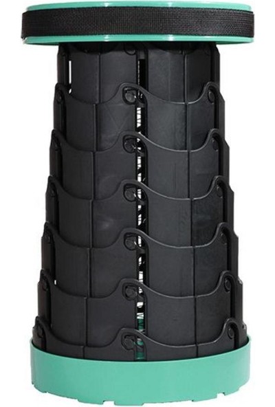 Pikas Teleskopik Katlanabilir, Taşınabilir Tabure(Turkuaz)