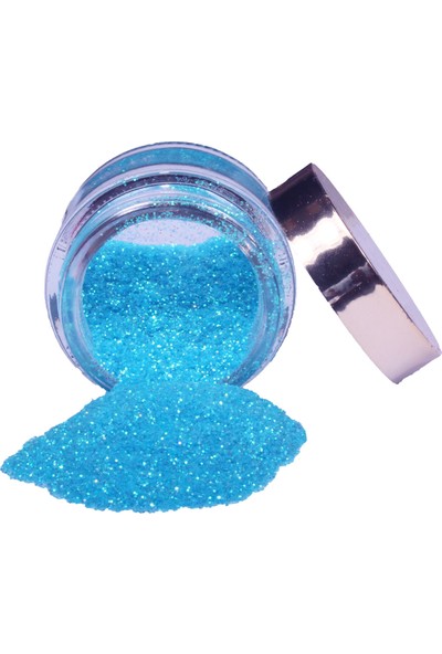 Mavi Janjanlı Altıgen Taneli Toz Sim - 1 kg - Duvar Dekorasyon ve Hobi Kullanımları Için Mavi Janjanlı Altıgen Taneli Toz Sim - 1 kg - Duvar Dekorasyon ve Hobi Kullanımları Için