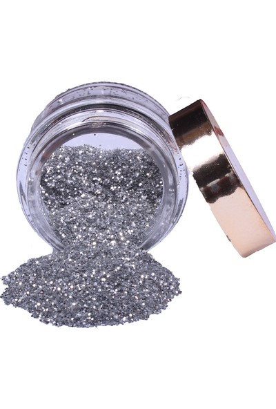 Gümüş Toz Sim - 500 gr - Dekorasyon ve Hobi Kullanımları Için