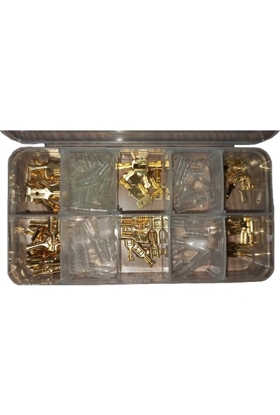 Baomain 120 Adet Bakır Terminal Konnektör Seti Kutulu