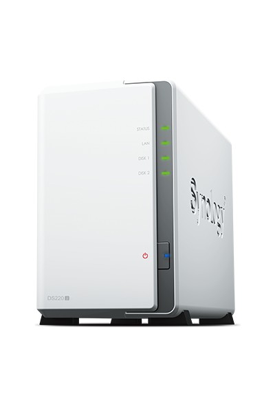 Synology DiskStation DS220j 2 Yuvalı NAS Kişisel Ağ Veri Depolama Cihazı Synology DiskStation DS220j 2 Yuvalı NAS Kişisel Ağ Veri Depolama Cihazı