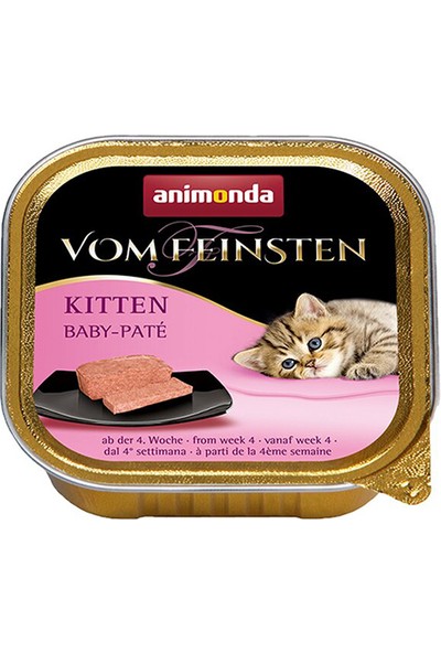 Animonda Vom Feinsten Pate Yavru Kedi Konservesi 6X100 gr Animonda Vom Feinsten Pate Yavru Kedi Konservesi 6X100 gr