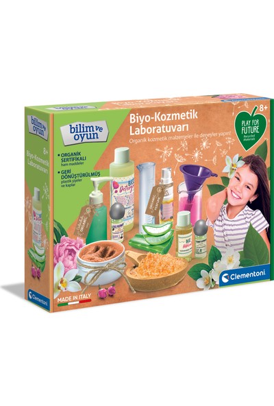 Clementoni Bilim ve Oyun - Biyo-Kozmetik Laboratuvarı Clementoni Bilim ve Oyun - Biyo-Kozmetik Laboratuvarı