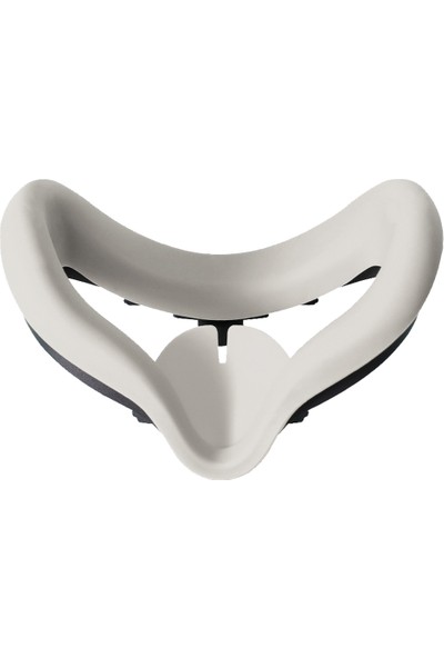 Macrobot Oculus Quest 2 Uyumlu Yüz Pedi - Silikon Yüz Kapağı - Silikon Göz Kapağı