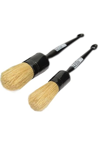 Valet Pro Torpido Fırçası Ince ve Kalın Set 2'li