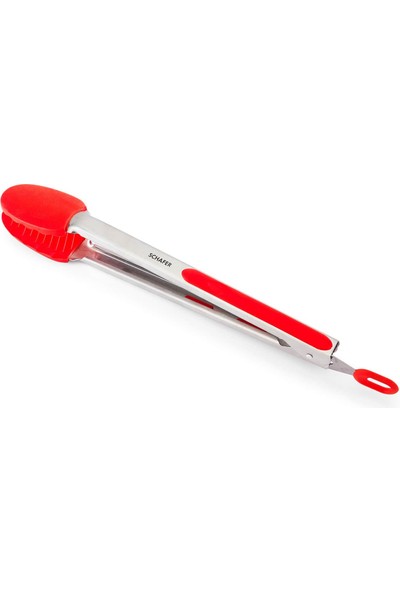 Schafer Silikon Büyük Boy Maşa Kırmızı
