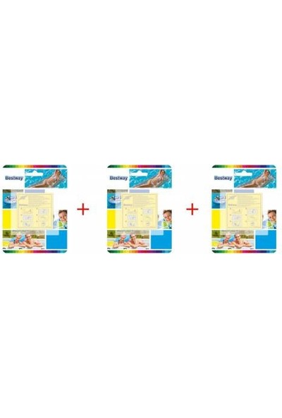 Muba 3 Adet Bestway Profesyonel Tamir Kiti - Şişme Havuz Tamir Yaması Muba 3 Adet Bestway Profesyonel Tamir Kiti - Şişme Havuz Tamir Yaması