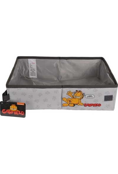 Garfield Katlanabilir Kedi Tuvalet Yatak Gri Garfield Katlanabilir Kedi Tuvalet Yatak Gri