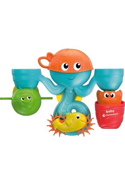 Baby Clementoni - Eğlenceli Arkadaşlar Su Parkı Banyo Oyuncağı Baby Clementoni - Eğlenceli Arkadaşlar Su Parkı Banyo Oyuncağı