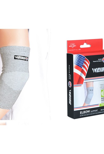 Weing 1 Çift Tendinit Için Karbon Ayarlanabilir Kayışlı Elastik Dizlik (Yurt Dışından)