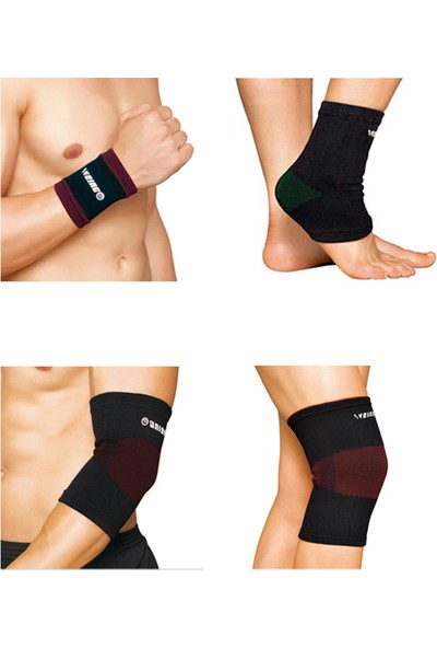 Weing 1 Çift Diz Eklem Dirsek Ayak Bileği Spor Bandaj (Yurt Dışından) Weing 1 Çift Diz Eklem Dirsek Ayak Bileği Spor Bandaj (Yurt Dışından)