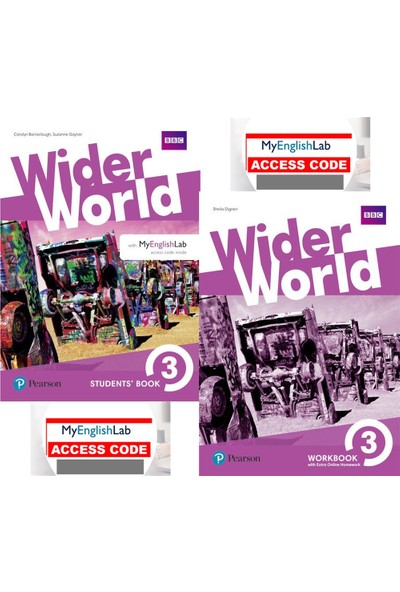 Pearson Education Yayıncılık Wider World 3 Students' Book + Workbook With Myenglishlab (Online Access Code Lu) Pearson Education Yayıncılık Wider World 3 Students' Book + Workbook With Myenglishlab (Online Access Code Lu)