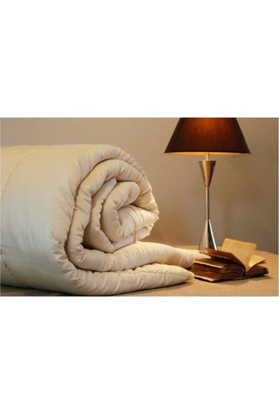 Evene Yün Yorgan Tek Kişilik Serin Tutucu Terletmeyen Organik Merinos Yünü El Dikişli Antialerjenik 1 Kişilik