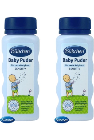 Bübchen Nem Önleyici Bebek Pudrası 100 gr - 2'li Paket