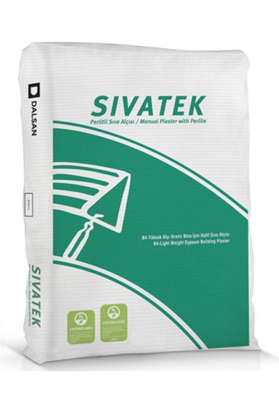 Badem10 Dalsan Sıvatek Sıva Alçısı Tamir Tadilat Alçı 5 kg