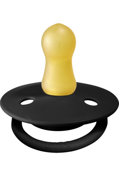 Bibs De Lux Kauçuk Emzik I Black I 0-6 Ay