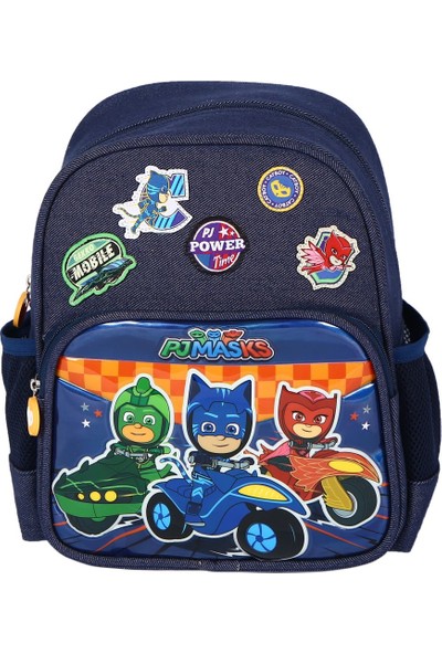 Me Çanta Pj Mask Blue Jeans Motorlu Anaokul Çantası 21428