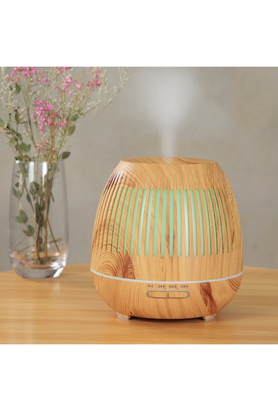 Evanthe 500 Ml Aromaterapi Difüzör Ultrasonik Buharlı Oda Nemlendirici Ve Led Işıklı Hava Yayıcı Iyonizer Evanthe 500 Ml Aromaterapi Difüzör Ultrasonik Buharlı Oda Nemlendirici Ve Led Işıklı Hava Yayıcı Iyonizer