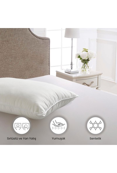 Othello 4 Adet Mıcra Soft Terletmeyen Rahat Yastık - 50X70 cm Othello 4 Adet Mıcra Soft Terletmeyen Rahat Yastık - 50X70 cm