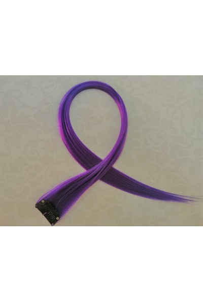 Antalya Peruk Market Sentetik Çıtçıt Mor Tekli 50 cm