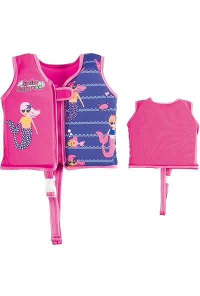 Bestway 32176 Swim Safe Batmaz Can Yeleği Kız Bestway 32176 Swim Safe Batmaz Can Yeleği Kız