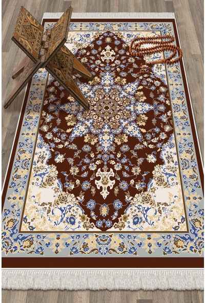 Colizon Dekoratif Yıkanabilir Kaymaz Tabanlı Seccade