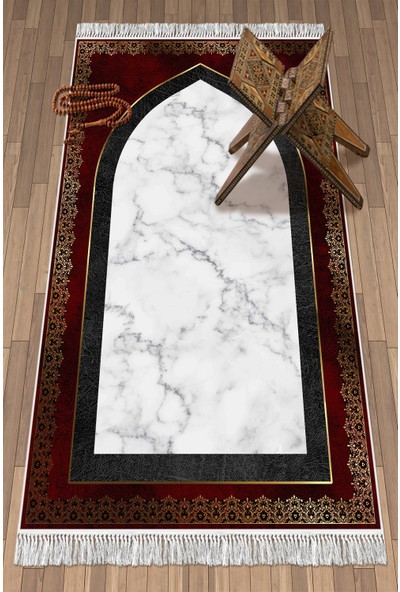 Colizon Dekoratif Yıkanabilir Kaymaz Tabanlı Seccade