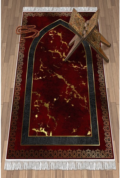 Colizon Dekoratif Yıkanabilir Kaymaz Tabanlı Seccade