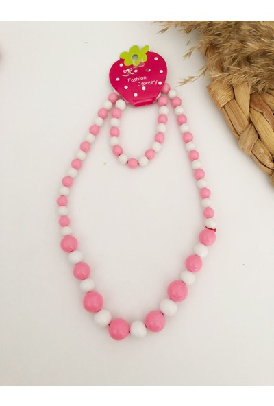 Look Desing Çocuk Kolye Bileklik Set