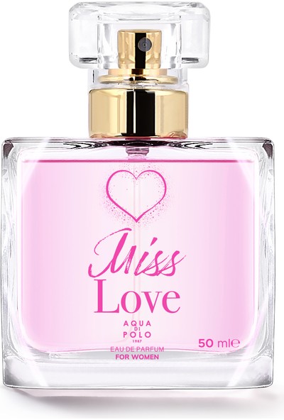 Aqua Di Polo 1987 Aqua Di Polo Miss Love Kadın Parfüm Edp 50 ml APCN001601