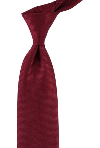 Kravatkolik Bordo Nokta Desen Mendilli Klasik Kravat KK10729