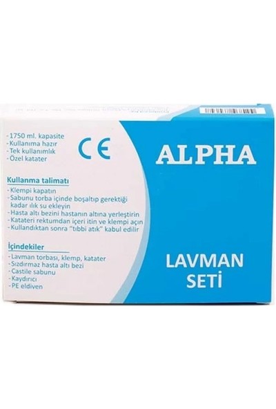Alpha Lavman Seti ( Ename Set ) - 10 Adet