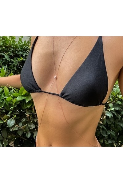 ALDENİS Tek Taş Vücut Takısı