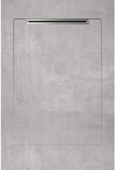 Aquanit 90*135 Beton Gri Slope Line+Sıfon Aquanit 90*135 Beton Gri Slope Line+Sıfon