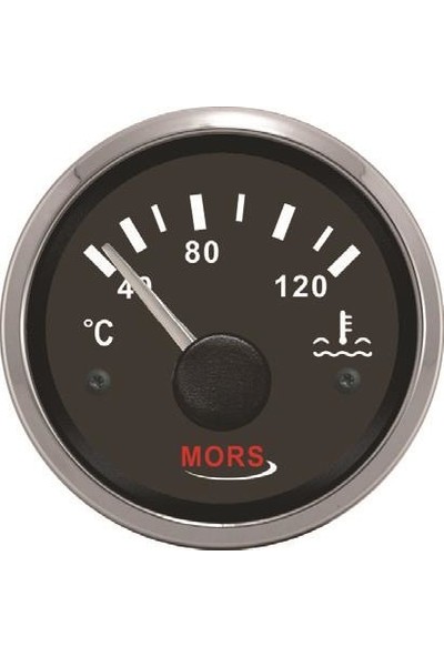 Mors Hararet Göstergesi 12-24 V Siyah Mors Hararet Göstergesi 12-24 V Siyah