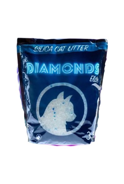 Diamonds Silika Kristal Kedi Kumu 3,8 lt