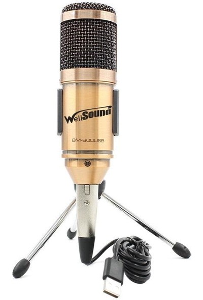 Wellsound BM-800USB Profesyonel Masa Mikrofonu Wellsound BM-800USB Profesyonel Masa Mikrofonu